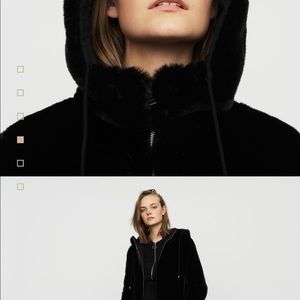 Maje | Jackets & Coats | Maje Paris Black Faux Fur Coat | Poshmark